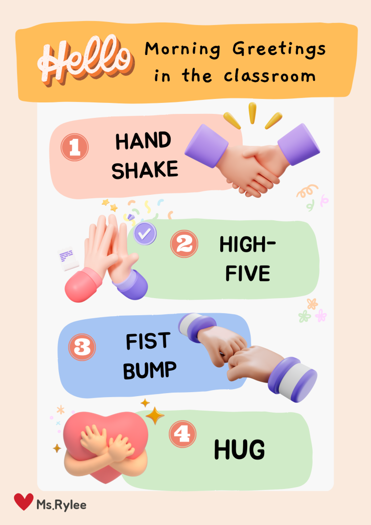 [영어교실환경] Morning Greeting in the ㅇclassroom : 네이버 블로그