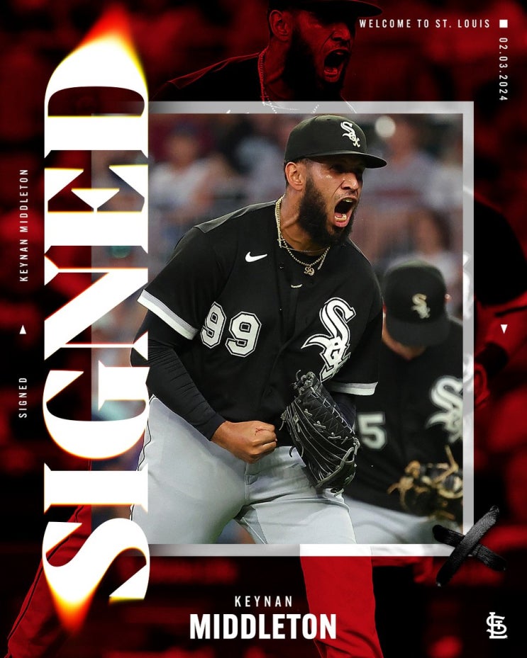 키넌 미들턴 (Keynan Middleton)을 영입한 세인트루이스 카디널스 : 네이버 블로그