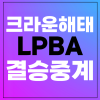 Lpba 여자당구 결승 중계 시간 2월 25일 크라운해태 Lpba 챔피언십 2024 4강 대진표 스롱피아비 강지은 김민아 서한솔