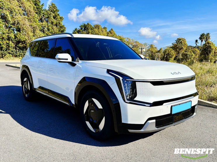 [기아] EV9 어스 7인승 스노우 화이트펄 시승기 : 네이버 블로그