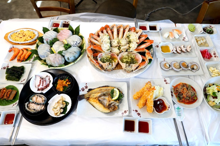 양양 쏠비치 주변 맛집 대게찜 해산물코스요리 네이버 블로그