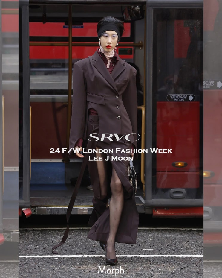 [Morph Lee J Moon] SRVC Studio 24FW London Fashion Week : 네이버 블로그