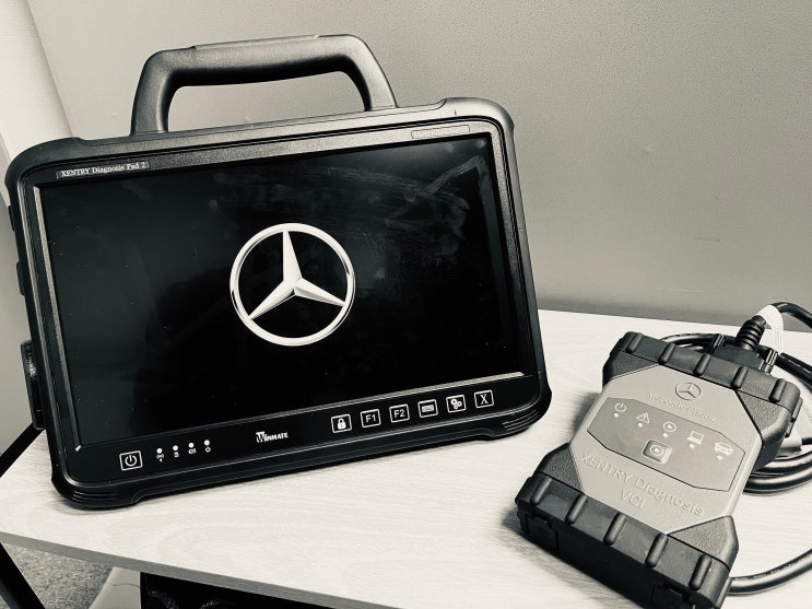 벤츠 전용 진단기 Xentry pad 2 입고!! : 네이버 블로그