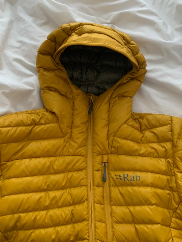 rab 랩 마이크로라이트 알파인 자켓 sahara 구매 후기💛 : 네이버 블로그