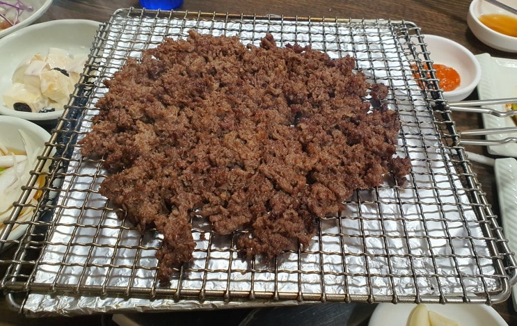 울주군 언양읍 50년 전통의 석쇠불고기 맛집 진미불고기다 먹고 양산 통도사에 매화 보러 감 네이버 블로그