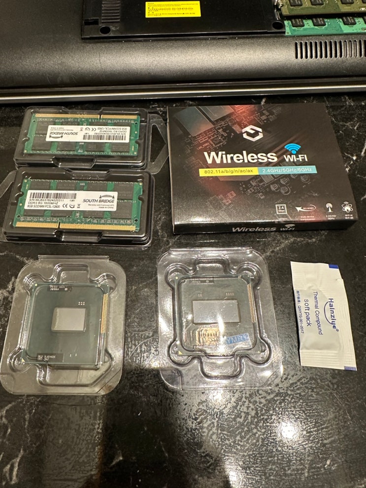 구형 노트북 업그레이드 삼성 rv520 cpu i3 —> i7 등등 : 네이버 블로그