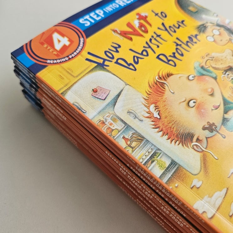 영어홈스쿨 챕터북추천 스텝인투리딩 step into reading 4 : 네이버 블로그