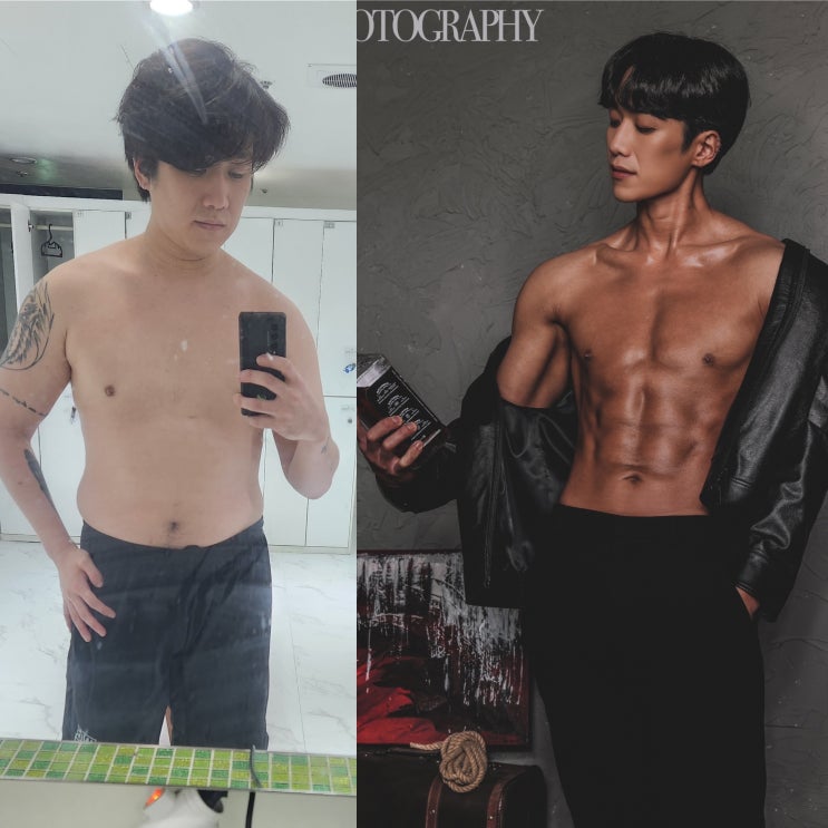 행신pt아이앤지짐 행신점 하루 트레이너의 회원님 바디프로필 후기 네이버 블로그