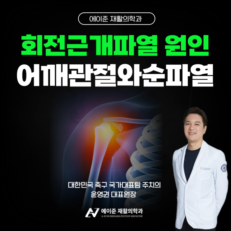 회전근개파열의 증상 원인어깨관절와순파열 병원 치료의 중요성에이준재활의학과 윤영권 원장 네이버 블로그