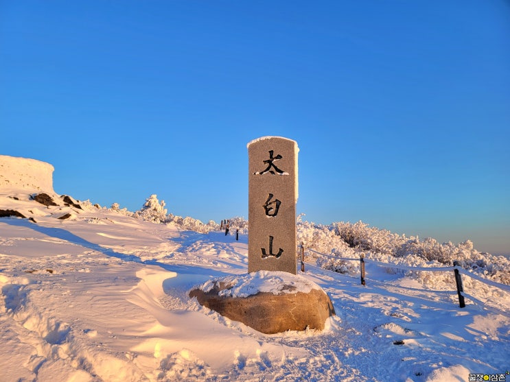 태백산 등산코스 설원의 눈꽃산행 Ft 장판운해와 일출 상고대까지 완벽했던 태백여행 네이버 블로그
