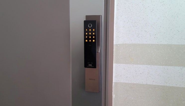 오창도어락추천, 2산단 대성베르힐에 직방[구,삼성]푸시풀 지문인식 신모델 SHP-P52F설치 : 네이버 블로그