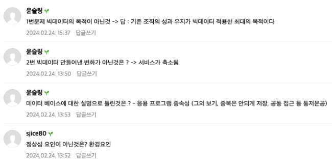 [작성완료] ADSP 40회 기출 문제 복기 및 풀이 : 네이버 블로그