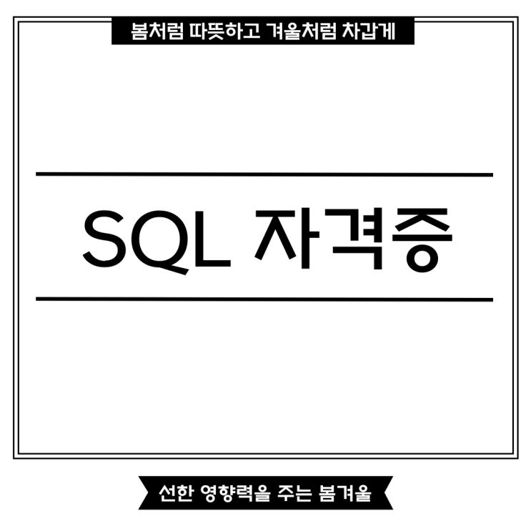 SQL 자격증 SQLD 및 SQLP 시험을 알아보자 : 네이버 블로그