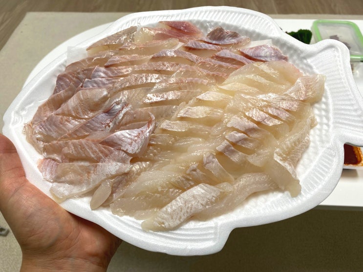 인천연안부두 자연산 놀래미와 줄돔 활어회 맛집 일억수산 후기 네이버 블로그