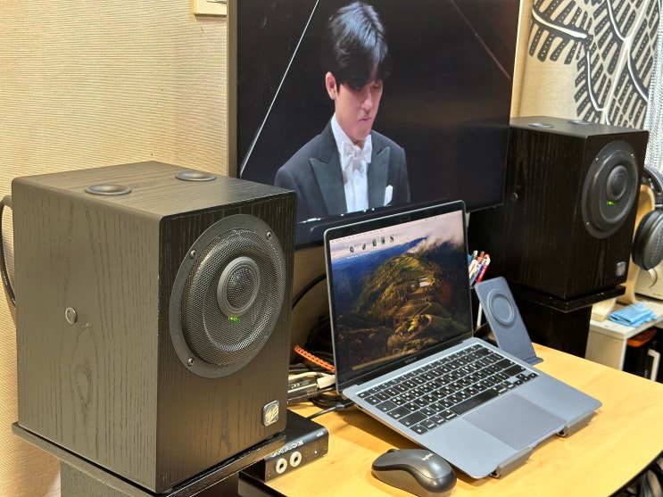 [오랜만의 데스크파이 교체] 가이타이 ME-Geithain RL 906 액티브 스피커, 첫인상 : 네이버 블로그