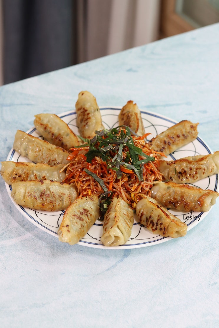 야채 비빔만두 만들기 비빔만두 양념장 소스 레시피 네이버 블로그