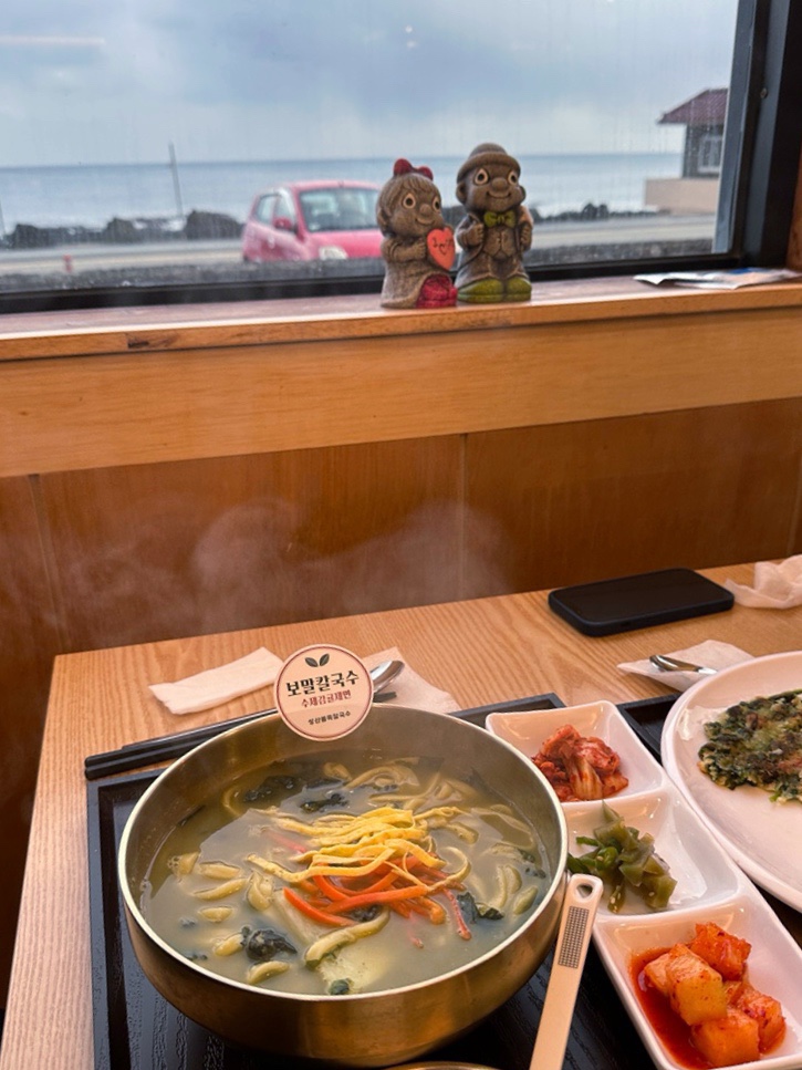 제주 성산 맛집 성산 봄죽 칼국수 신산리 본점 네이버 블로그