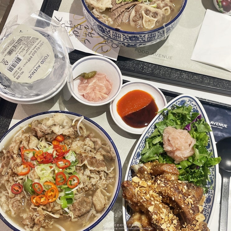 롯데백화점 본점 맛집 땀땀 쌀국수 돼지갈비튀김 And 숯불직화소고기쌀국수 네이버 블로그
