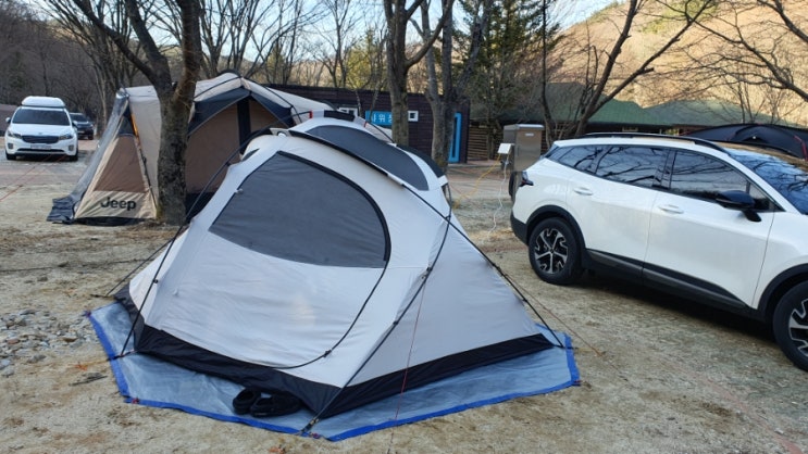 덕유대 자동차 야영장 (7영지) F6 사이트 : 네이버 블로그