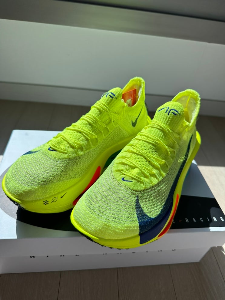 나이키 알파플라이3 볼트 30km 착용후기 : 네이버 블로그