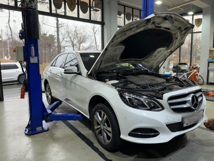 김해 마산 창원 장유수입차정비 벤츠 w212 e220d 워터펌프 냉각수 누수 워터펌프,텐셔너,아이들베어링,구동벨트 교환 잘하는 곳 : 네이버 블로그
