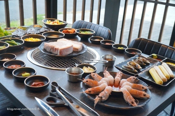 서귀포 맛집 먹방 정직한돈에서 제주흑돼지 딱새우 전복까지 싹쓸이 제주도 최고의 맛집 네이버 블로그