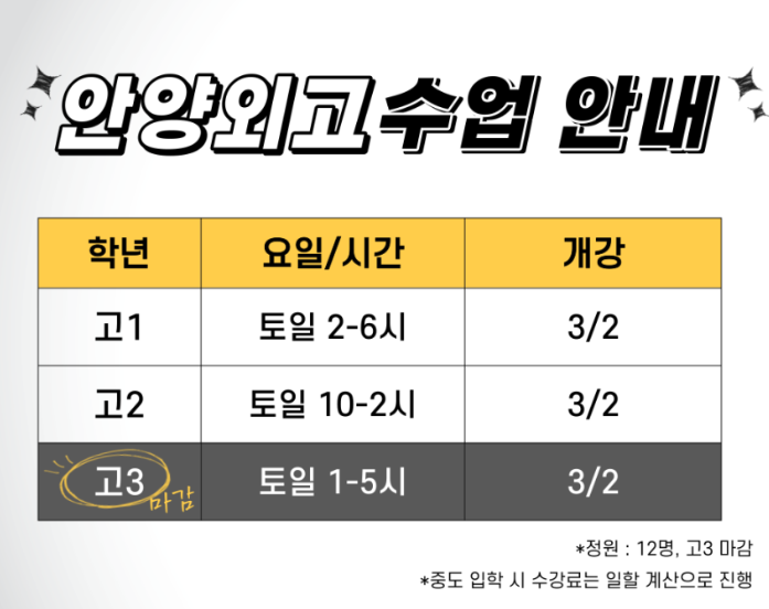 깊은생각평촌 졸업생이 추천하고 정원 마감되는 안양외고 특화반엔 뭔가 특별한 것이 있다 고등부 네이버 블로그