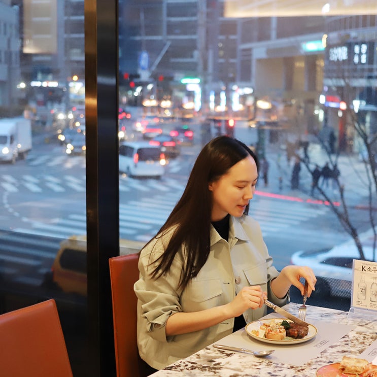 포포인츠바이쉐라톤 구로 호텔 뷔페 테이블32 디너 후기 가족모임장소 네이버 블로그