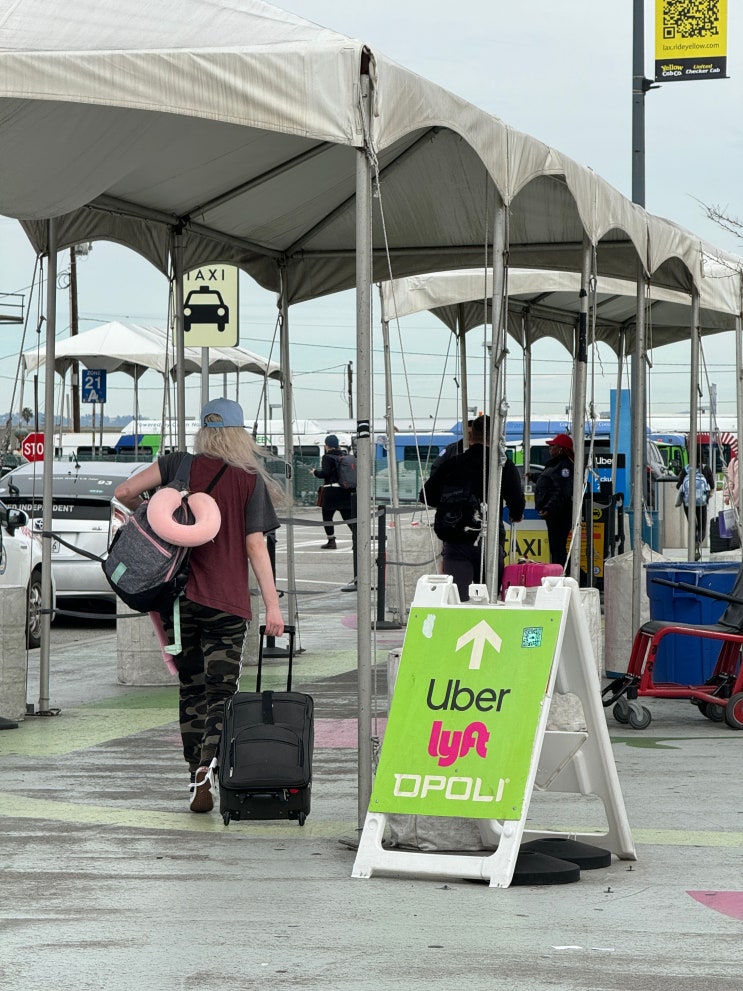 미국 여행 우버(Uber) VS 리프트(Lyft), LA 공항에서 이동 방법 : 네이버 블로그