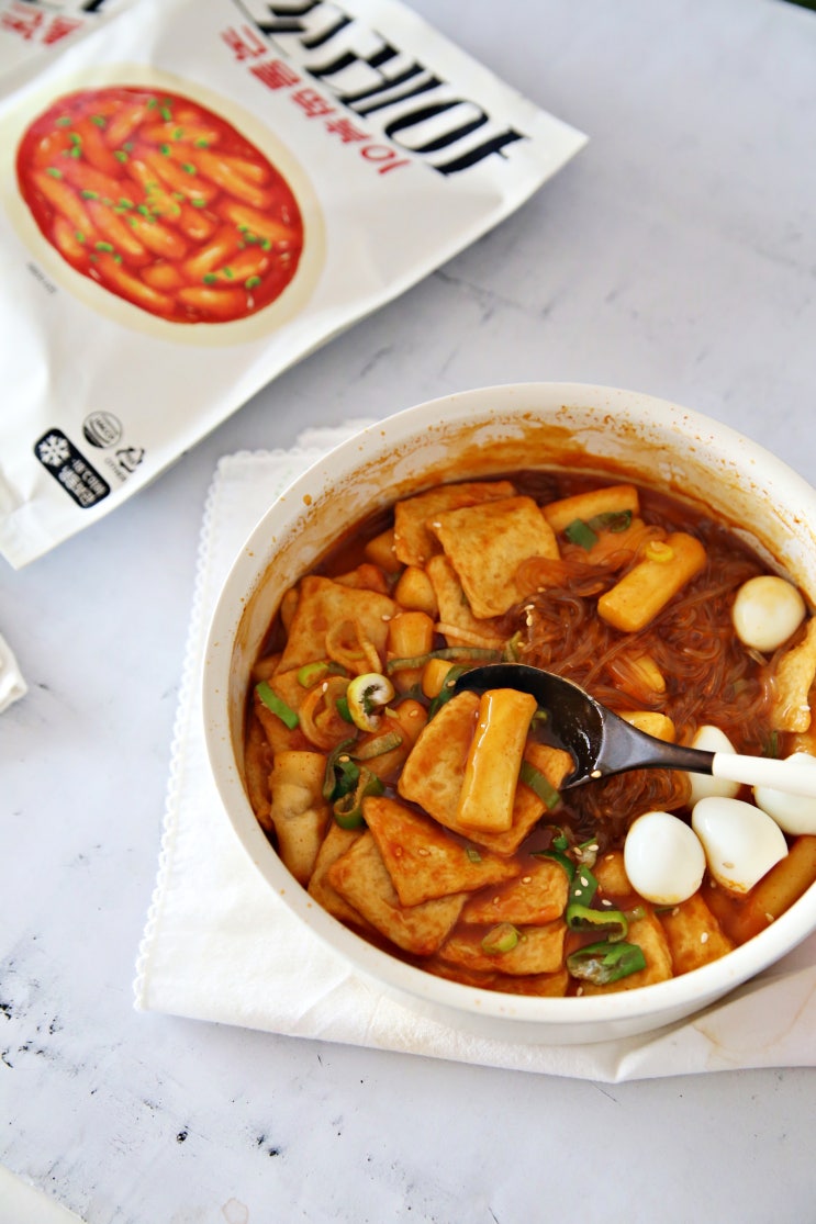 꼬레아 국물떡볶이 밀키트 밀떡볶이 매콤 야식 메뉴 추천 네이버 블로그