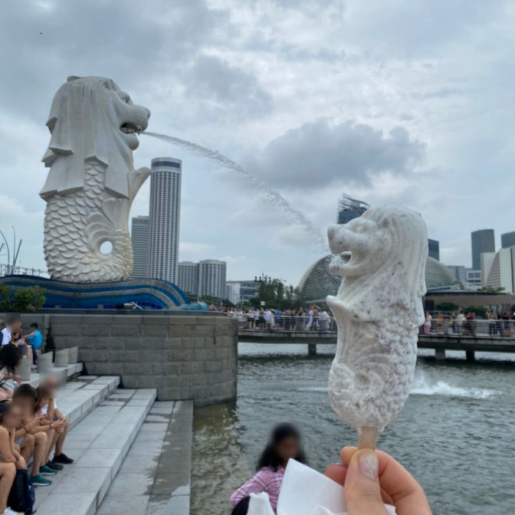 [싱가포르] 길거리음식 BEST4 오렌지 주스 I JOOZ 자판기, 무지개식빵 아이스크림, 머라이언 팝시클 아이스크림,미스터 ...