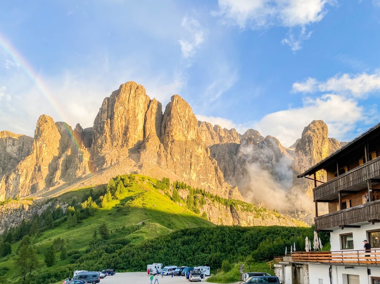 유럽여행 이탈리아 돌로미티 자유여행 산장 숙소 Rifugio Frara : 네이버 블로그