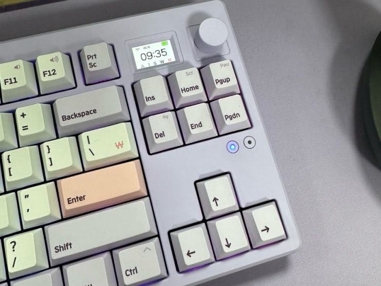 그루브스톤 GS85 라벤더 저소음 너울축 : 네이버 블로그