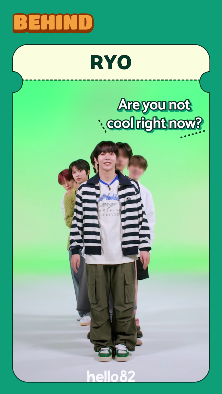 240305 Youtube hello82 Channel 'Question Parade' NCT WISH 료 운동화_SUPRA ...