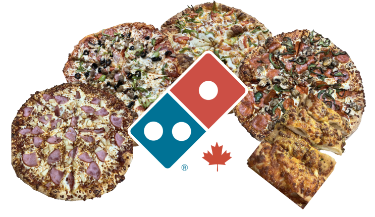 [캐나다] 도미노(Domino) - Feast pizza, Build your own pizza, Stuffed cheesy ...