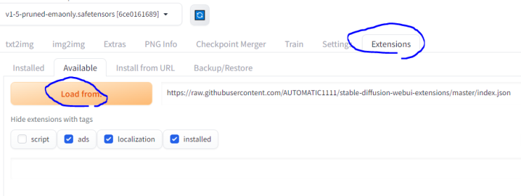 [스테이블 디퓨전] 드림부스 추가하기 및 xformers NOT installed, No module 'xformers ...
