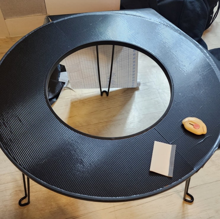 알리 바베큐 화로 테이블 'BISINNA 접이식 바베큐 라운드 테이블 스토브' : 네이버 블로그