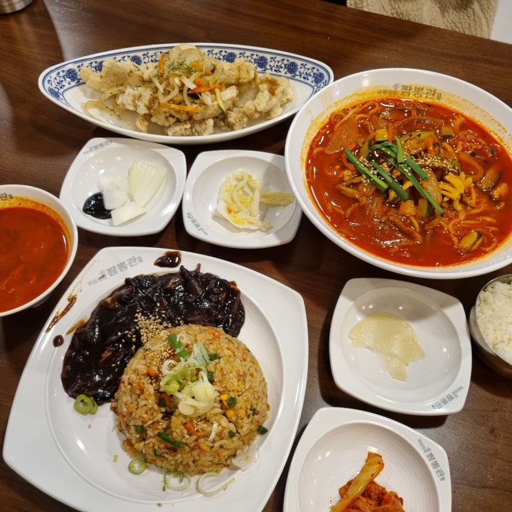 짬뽕관 게살볶음밥 탕수육 다대포해수욕장 짬뽕 맛집 네이버 블로그