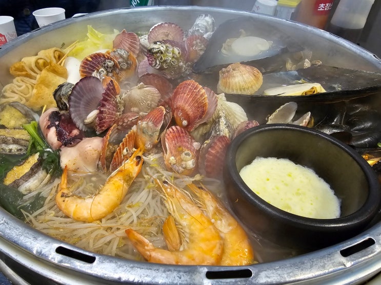 깡통 맛집 잠실새내역 갯벌의 조개 푸짐한 조개찜 생생후기 네이버 블로그