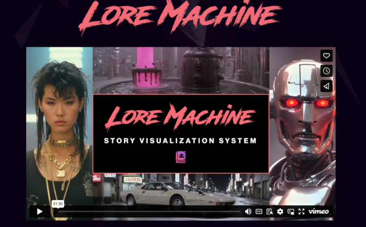 웹툰 업계 비상! 텍스트로 웹툰을 만드는 AI 툴, 로어머신(Lore Machine) : 네이버 블로그