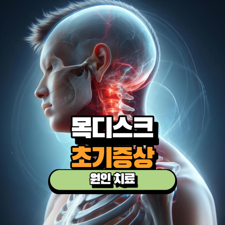 목디스크 초기증상과 원인 치료방법은 네이버 블로그