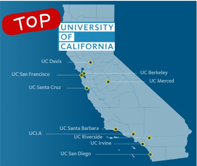대학 순위 TOP인 University of California 10개교는 UCLA와 어디? (ft. 캘리포니아대학교 랭킹 및 학비) : 네이버 블로그