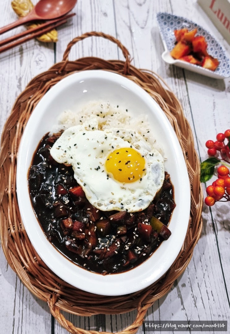 짜장만들기 짜장밥 만들기 짜장 분말 가루 간단 짜장만드는법 레시피 : 네이버 블로그