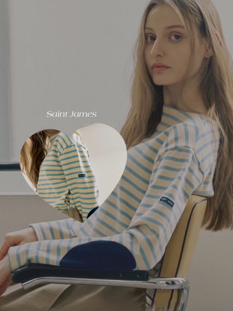 봄에입기 좋은 세인트제임스 기본 티셔츠 모음Zip (길도R 패치, 보트넥, 무지, 메르디앙) : 네이버 블로그