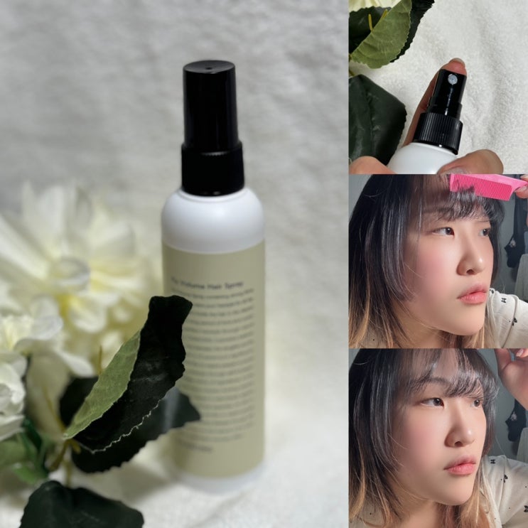 차홍스프레이 자연스러운 뿌리볼륨 & 앞머리 고정 픽스볼륨 헤어 스프레이 : 네이버 블로그