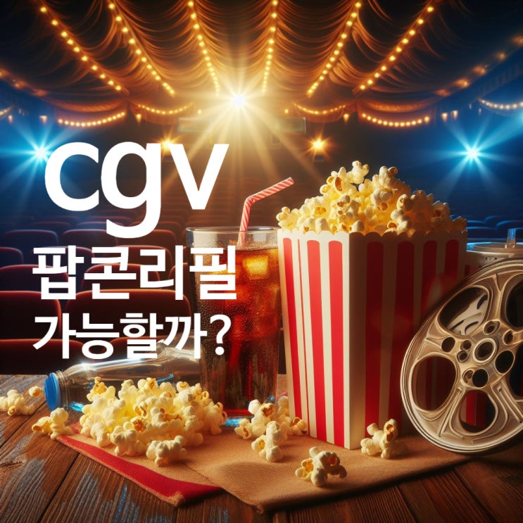 cgv팝콘리필, 롯데시네마팝콘리필, cgv매점메뉴 + 듄2 영화관람 후기 : 네이버 블로그