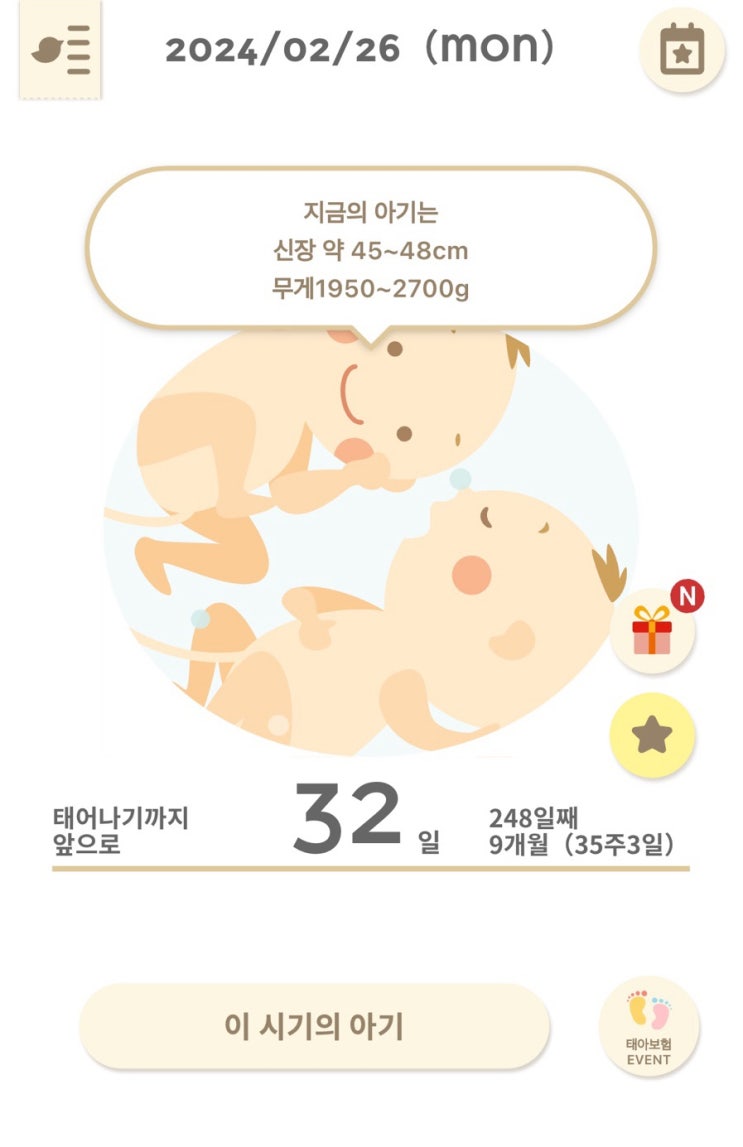 임신일기 33주 외래 제왕날짜 잡음34주 조기진통 또 입원남매둥이부가부동키트윈스토케트리트랩산후도우미 보건소 신청