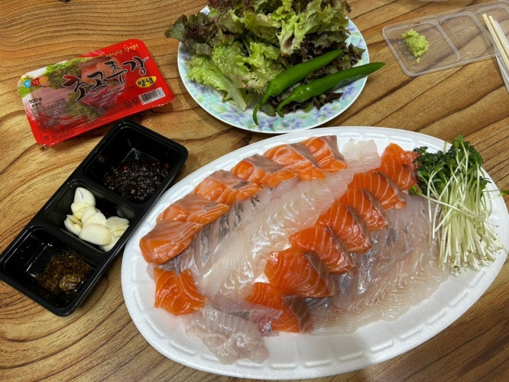 강릉중앙시장횟집 강릉 회 포장 맛집 추천 유성상회 네이버 블로그