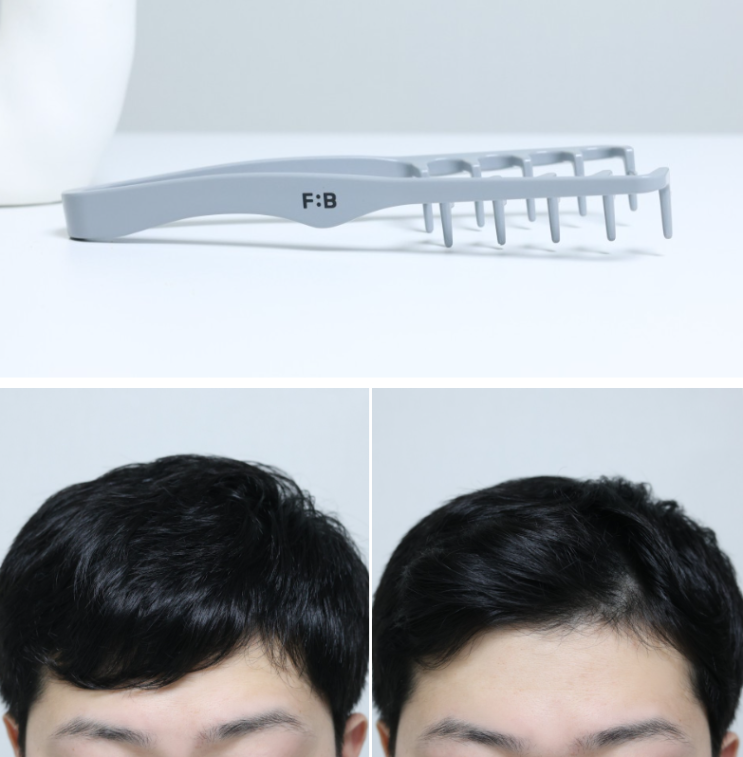 올리브영 남자 헤어 브러쉬 포뷰트 쉐도우 사용 리뷰 네이버 블로그