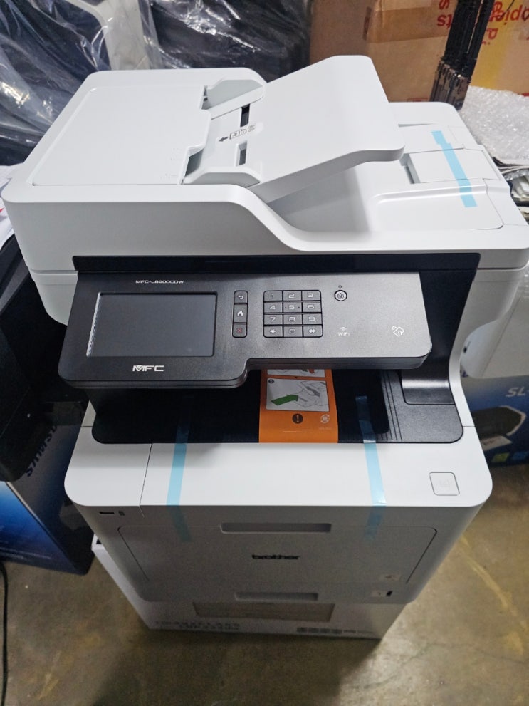 【대구 컬러 복합기 렌탈 교체】 경주시 강동산업단지 내 교세라 M2540 흑백 복합기를 소형 컬러 복합기 브라더 MFC ...